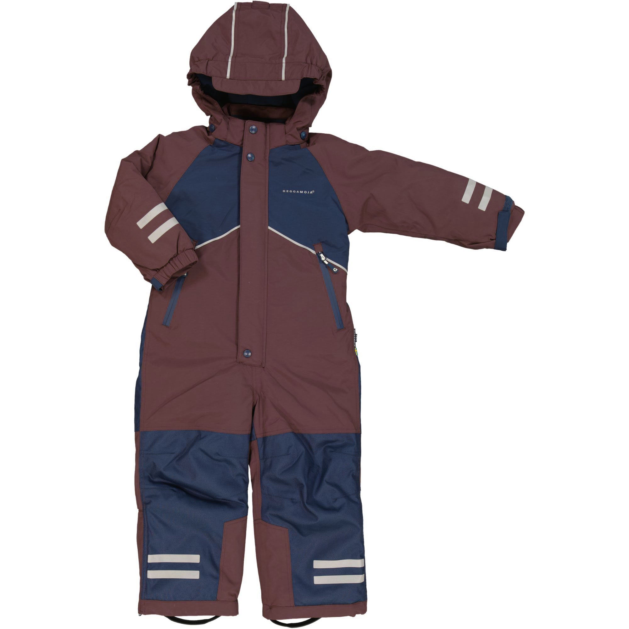 Vinteroverall Unifit Brun/Marinblå | Geggamoja