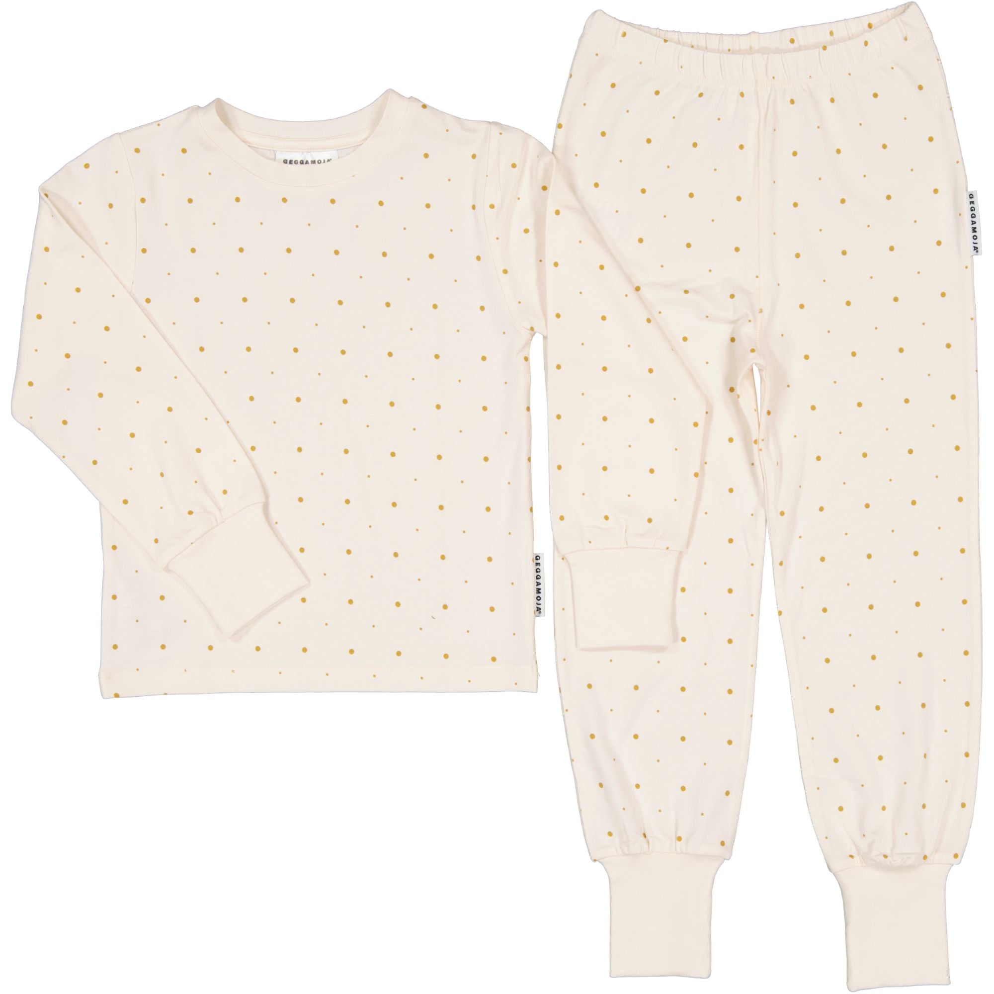 Two-piece Bamboo Beige Pyjamas | Geggamoja